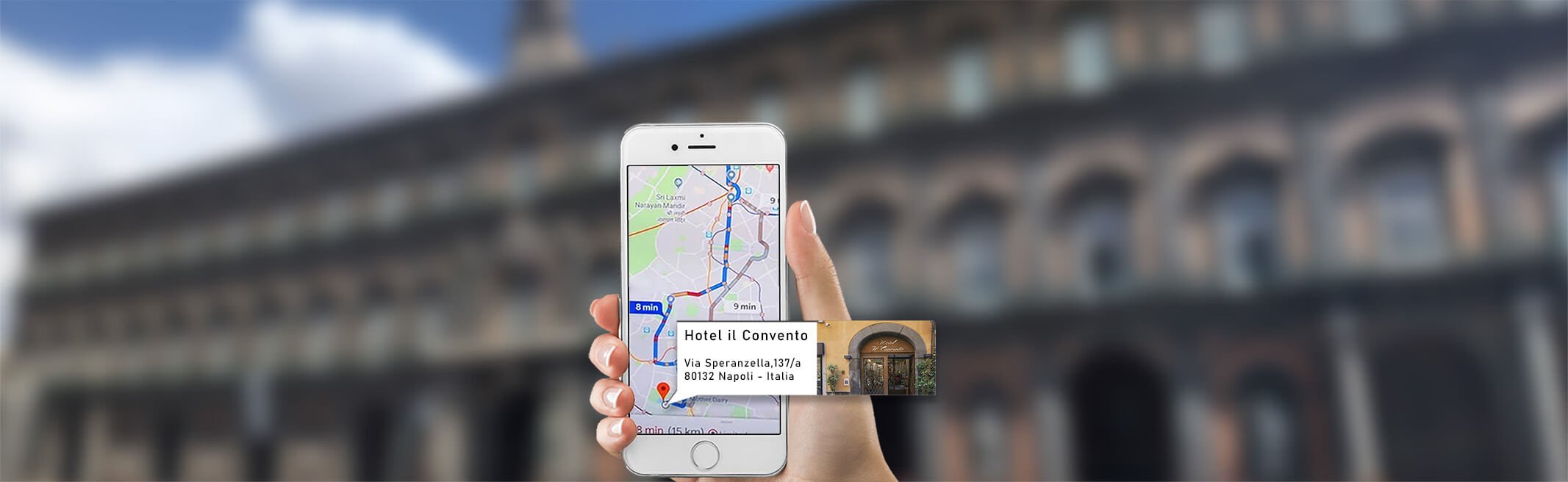 Come Raggiungere l' Hotel il Convento